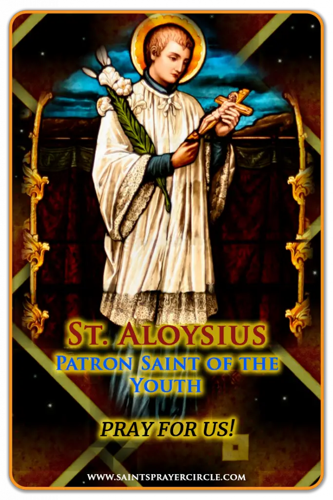 St. Aloysius de Gonzaga - Optimizing Your Search for God - St. Benedict ...