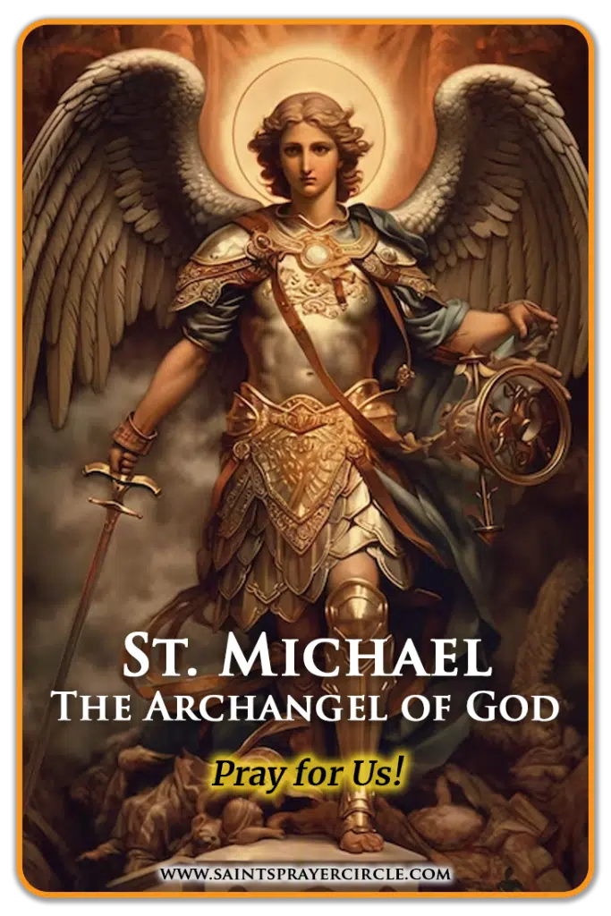 Today's Message from St. Michael - Saints Prayer Circle