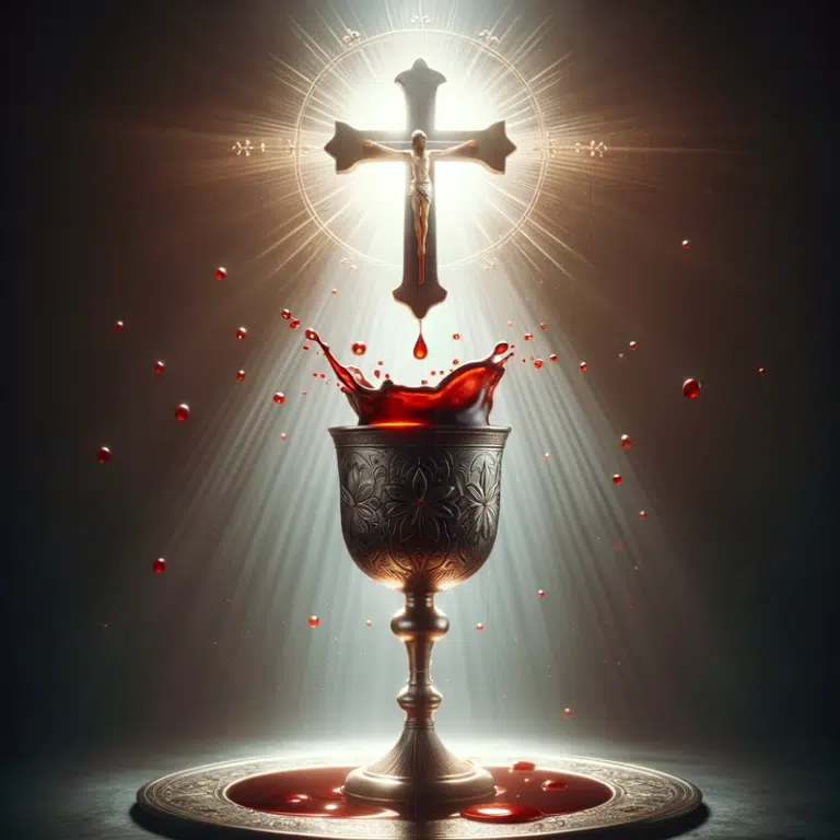 What Does It Mean to Receive the Blood of Christ 🩸- Saints Prayer Circle